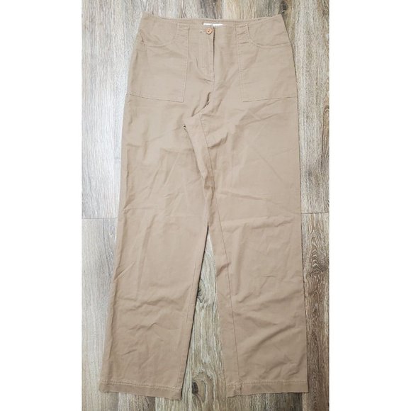Pendleton | Pants & Jumpsuits | Pendleton Womens 6 Tan Chino Pants Flat ...